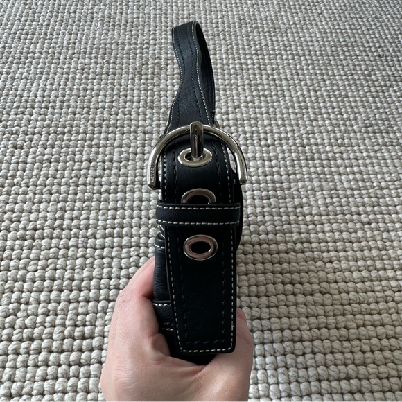 Coach | Bags | Genuine Coach Black Leather Shoulder Soho Bag Y2k ...